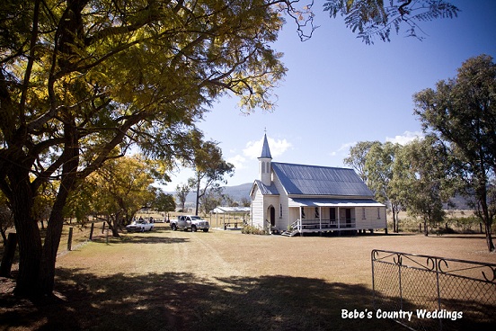 Caboonbah Church – Bebe's Country Weddings